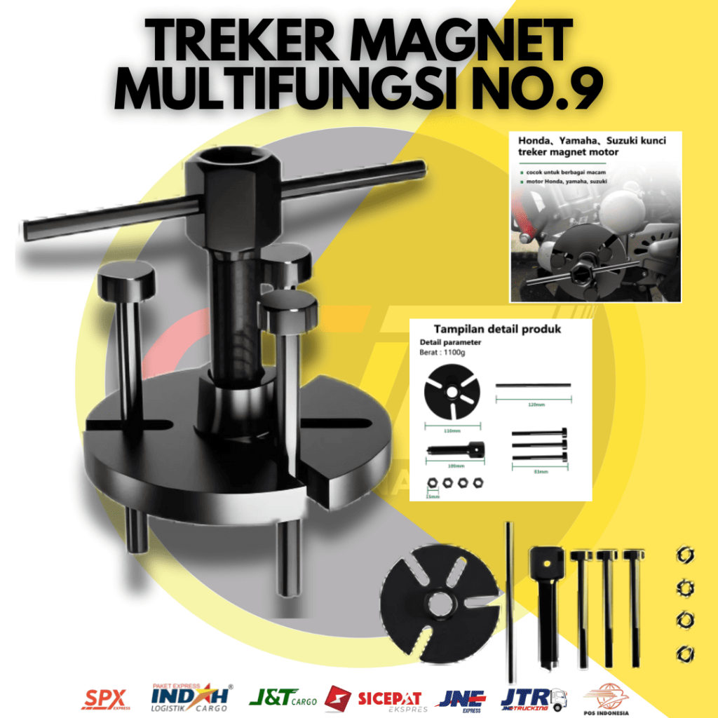 Treker Magnet No 9 MultiFungsi Motor Honda – GEMA JAYA TEKNIK